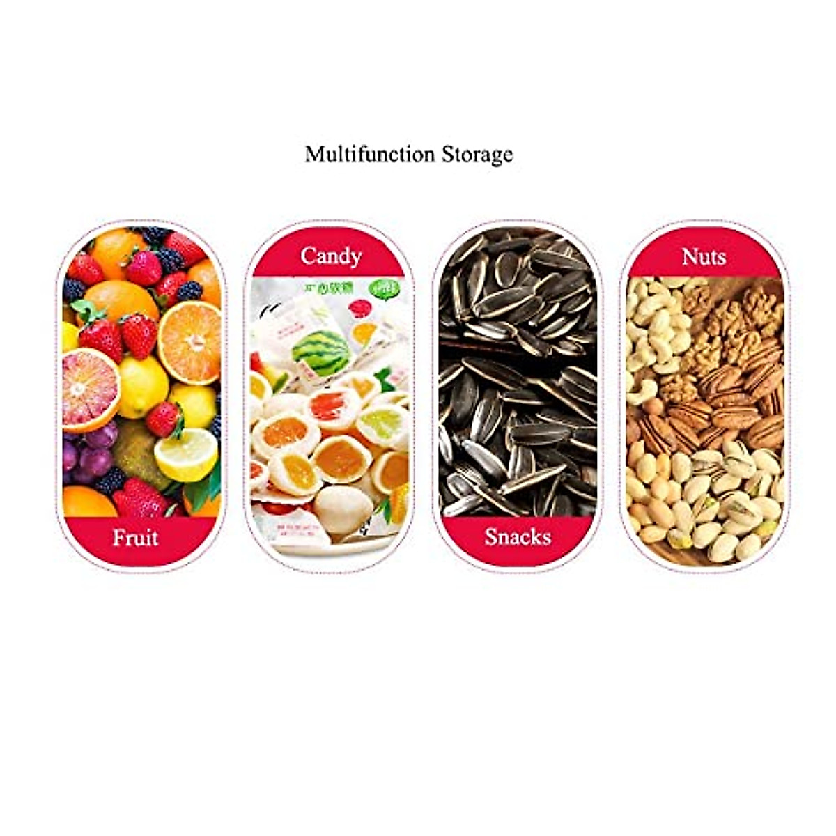 MISS Z Wood Candy Biscuit Storage Box with Lid Home Food Storage Container Boxes Nuts Snacks Fruit Organizer Case Food Jars Set