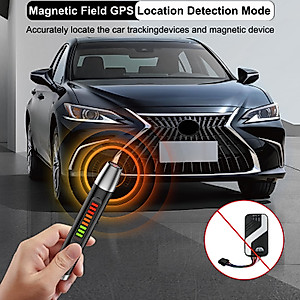 Brathird Spy Detector, Hidden Camera Detectors, Camera Finder, RF/Bug Signal Scanning/Magnetic Field Detection/IR Mode Detection for GPS Tracker, Spy Camera Detector Finder for Travel, Office, Car