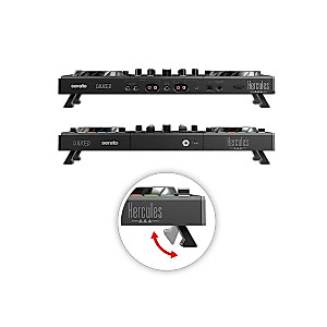 Hercules DJControl Inpulse 500: 2-deck USB DJ controller for Serato DJ and DJUCED (included)