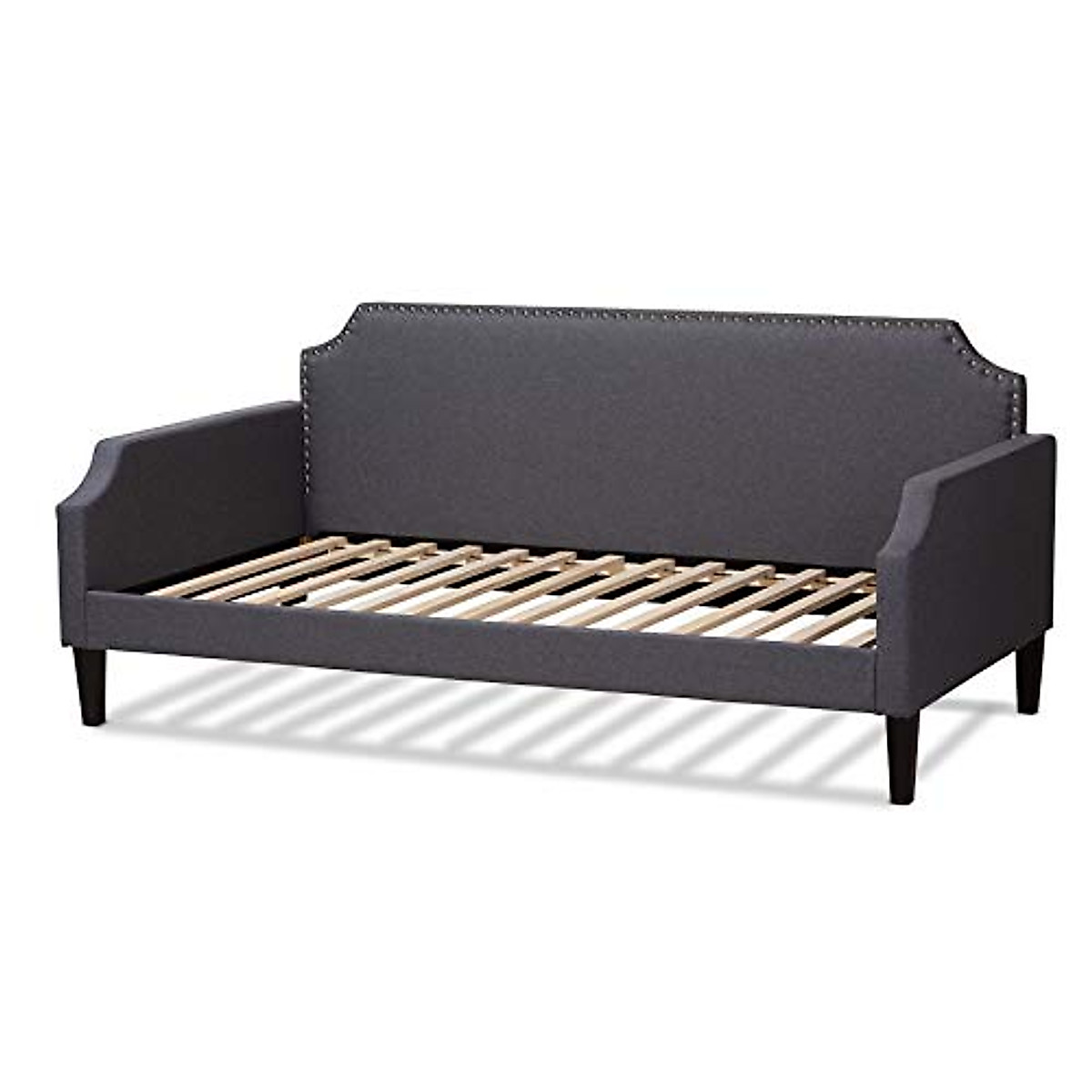 Baxton Studio Daybeds, Twin, Grey