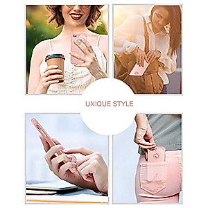 iPhone 8 Plus Case,iPhone 7 Plus Case,BENTOBEN 3 in 1 Hybrid Hard PC Soft Rubber Heavy Duty Rugged Bumper Shockproof Anti Slip Full-Body Protective Phone Case for Apple iPhone 8 Plus/7 Plus,Rose Gold