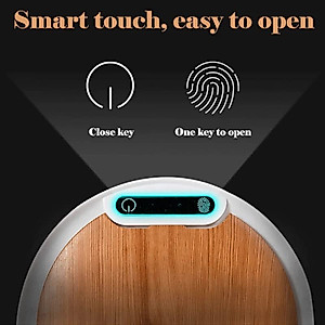 MFCHY Smart Sensor Trash Can Automatic Sensor Kitchen Trash Bin Bathroom Trash Can