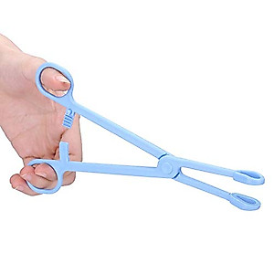 Reptile Feeding Tongs Reptile Feeding Clip Reptile Plastic Tweezers Tongs Feeding Tool