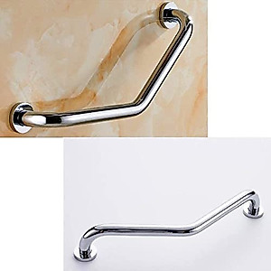 MIIKHI Towel Rails,Towel Rack, Towel Rails,Bath Wall Attachmentgrab Bar Rails Grab Bar Bathroom Stainless Steel Anti-Slip Polishedhandle Elderly Handrails Disability for Toilet Kitchen St