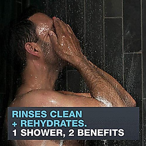 Dove MEN+CARE Body and Face Wash for Healthier and Stronger Skin Clean Comfort Effectively Washes Away Bacteria While Nourishing Your Skin 18 oz 4 Count (Packaging may vary)