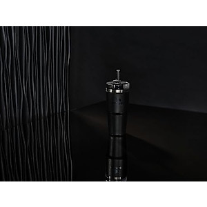 Stanley Quencher H2.0 Tumbler with Straw 14 oz | Flowstate 3-Position Lid | Cup Holder Compatible for Travel | Insulated Stainless Steel Cup | BPA-Free | Black 2.0