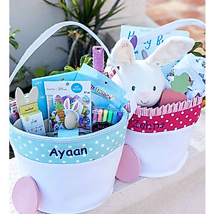 Personalized Soft and Light Easter Basket (Purple)