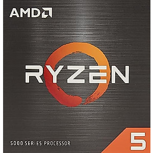 AMD Ryzen™ 5 5500 6-Core, 12-Thread Unlocked Desktop Processor with Wraith Stealth Cooler