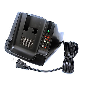 ANOPIW 40V MAX Fast Charger Compatible with Black and Decker LCS36 LCS40 for 36V/40V Lithium ion Battery LBX1540 LSW36 LBX2540 LBXR36 LBX36 LST136 LBXR2036 LHT2436 LBX2040...