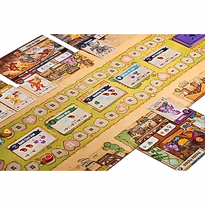 Flamecraft Board Game - Ignite The Ultimate Fantasy Adventure ! Strategy Game, Fun Family Game for Kids and Adults, Ages 10+, 1-5 Players, 60 Minute Playtime, Made by Lucky Duck Games