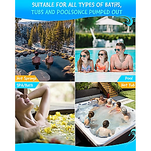 AOSYCO Hot Tub Booster Seat, Non-Slip Weighted Spa Pillow for Adult, Quick Dry Bathtub Cushion for Outdoor Indoor Bath, Bathroom Hottub Massage Accessories at Home, with Washable Mesh Cover