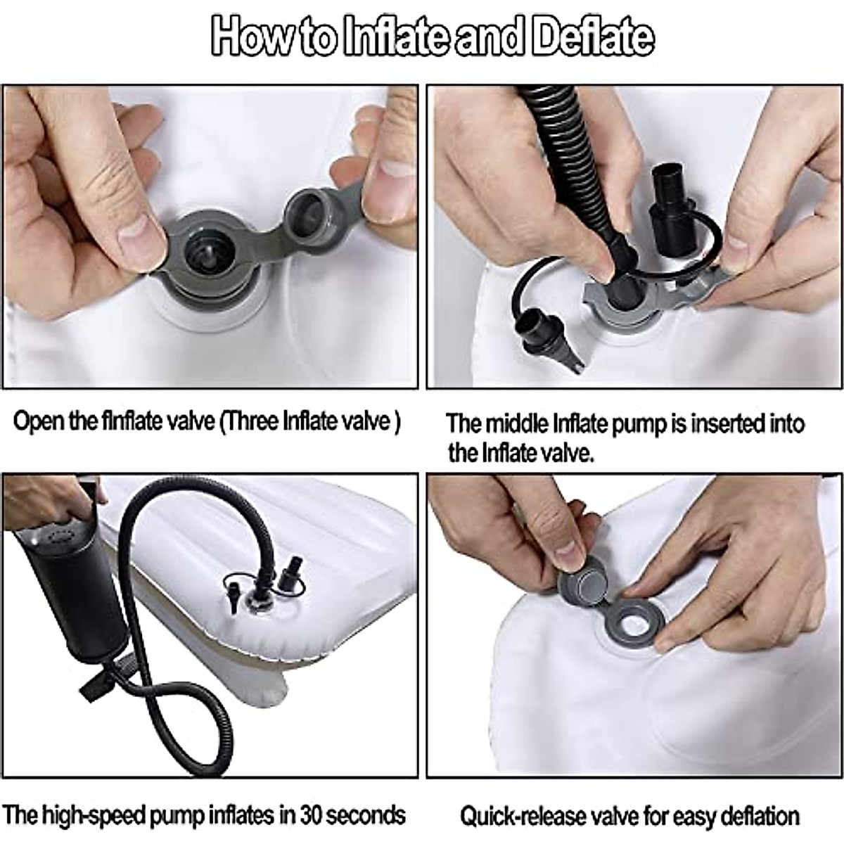 HYMIC Inflatable Airplane Car Bed for Toddler, Baby Travel Plane Bed with Hand Pump,Fly Traval Kids Bed Fits Most Airplane Seats, Car Seat for Convenient Toddler Travel, Safe to Use Child Sleeper Bed