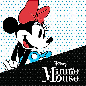 Disney Minnie Mouse 14k Yellow Gold Cutout Silhouette Pendant Necklace, 18"