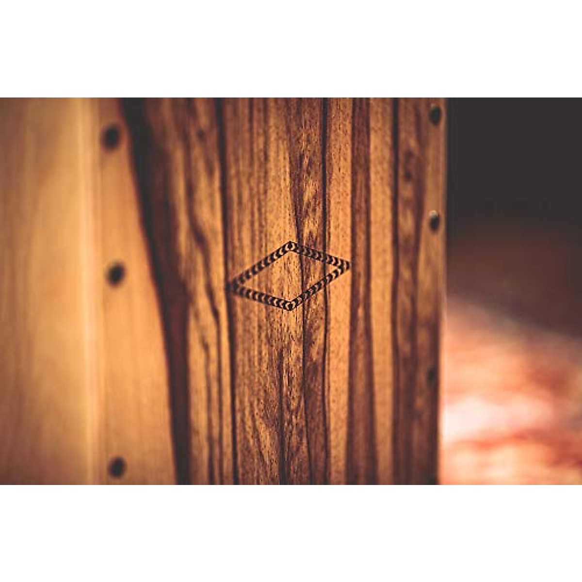 Meinl Artisan String Cajon with Limba Frontplate / Baltic Birch Body - MADE IN SPAIN - Tango Line, 2-YEAR WARRANTY