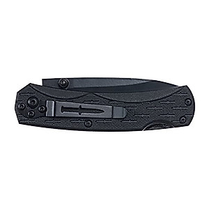 Camillus CamLite 6.25" Folding Knife Tactical Pocket Knife, Black (19200)