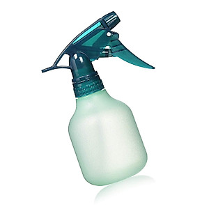 Mozza Spray Bottle, Frosted Assorted Colors 8 oz Refillable Container with Fine Mist.