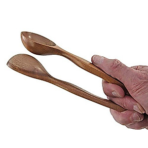 Pea Patch Mahogany Musical Spoons (Gumbo Style), Long - w/free instruction booklet
