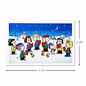 Hallmark Boxed Christmas Cards, Peanuts Gang (40 Cards with Envelopes), 1XPX2803