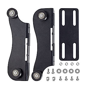 UniTak3D Ender 3 Metal Filament Spool Holder Upgrade Adjustable Roller Bracket with Bearing for TPU/PLA/ABS/PETG/Nylon/Wood Filament for Creality Ender 3 V2,Ender 3 Pro,Ender 5,CR10 3D Printers