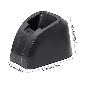 Anrom Hair Clipper Charging Stand, Hair Clipper Vertical Clipper Charging Dock, for Wahl Magic Clip Senior Cordless Hair Clipper #8591#8504#8148 New and Old Versions (Black)