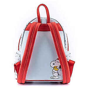 Loungefly Peanuts Gift Giving Snoopy and Woodstock Womens Double Strap Shoulder Bag Purse