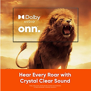 Onn 24-Inch Class HD 720p LED Smart TV 60Hz Refresh Rate Compatible with Alexa & Google Assistant + Free Wall Mount (100012590) (Renewed)