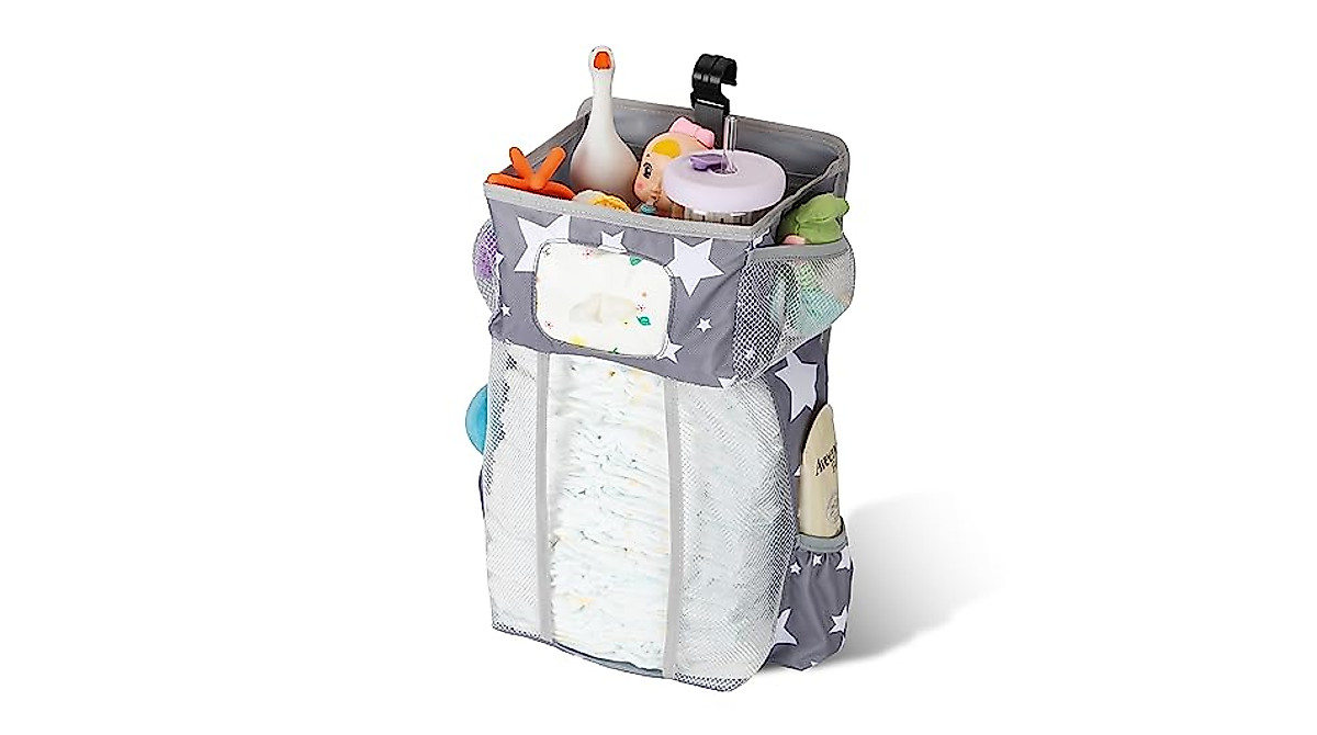GARRAM Portable Diaper Caddy - Space-Saving Organizer
