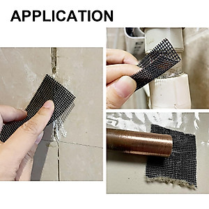 SCOTTCHEN Sanding Rolls/Plumbing Sanding Cloth 1-1/2" x 11yd (33 ft) / Plumber's Double Side Open Mesh/Aluminum Oxide Grit #180-1Roll