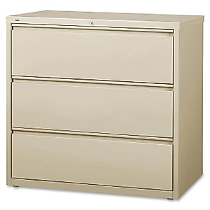 Lorell LLR88030 3-Drawer Lateral Files, 42"