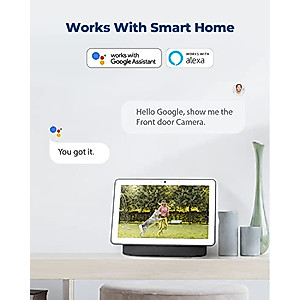 REOLINK 4K PoE Security Camera System, Home Outdoor IP Camera in 180 Degree Viewing Angle, 2022 Stunning New Released, Human/Vehicle/Pet Detection, Color Night Vision, Two Way Talk, Duo 2 PoE