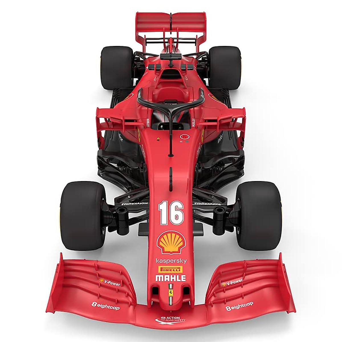 RASTAR RC Car Kits to Build for 1/16 Ferrari F1 Remote Control Car, Build Your Own RC Car Kit, Gift Ideas for 8+, Red