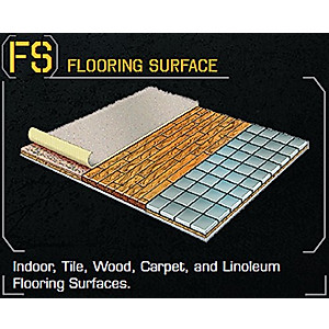 Custom Leathercraft DEWALT DG5224 Heavy-duty Flooring Kneepads Black