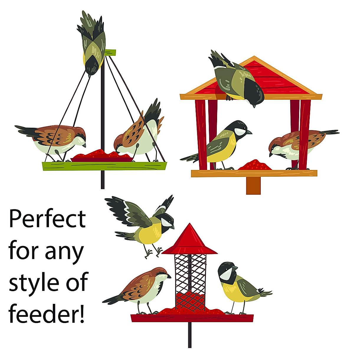 FAMILY FARM AND FEED | Four Season | Black Oil Sunflower Seed | 4 Pounds | Wild Bird Food | Backyard Songbird