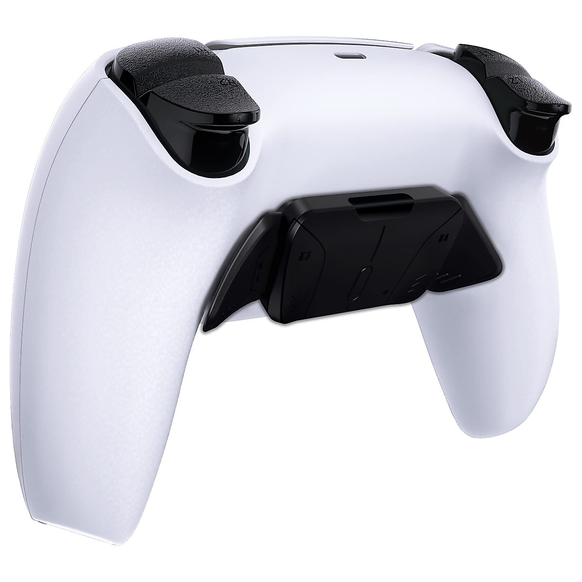 Turn RISE to RISE4 Kit – Redesigned Solid Black K1 K2 K3 K4 Back Buttons Housing & Remap PCB Board for PS5 Controller eXtremeRate RISE & RISE4 Remap kit - Controller & Other Accessories NOT Included