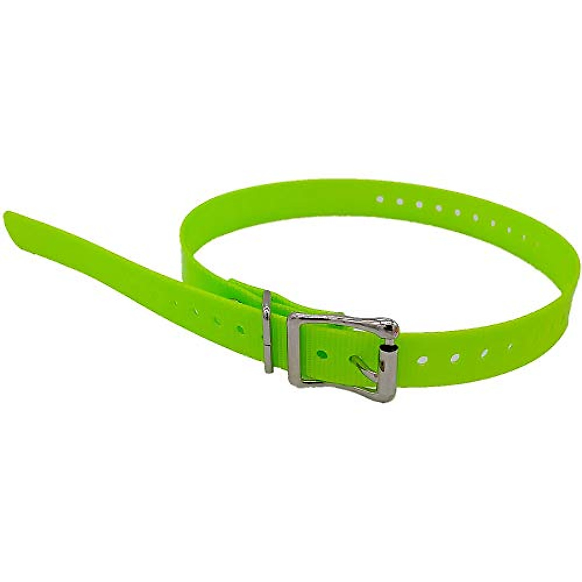 Trischitti Plastic Collar in Fluo TPU 71 Cm X 1.9 Cm X 2.5 Mm Green -