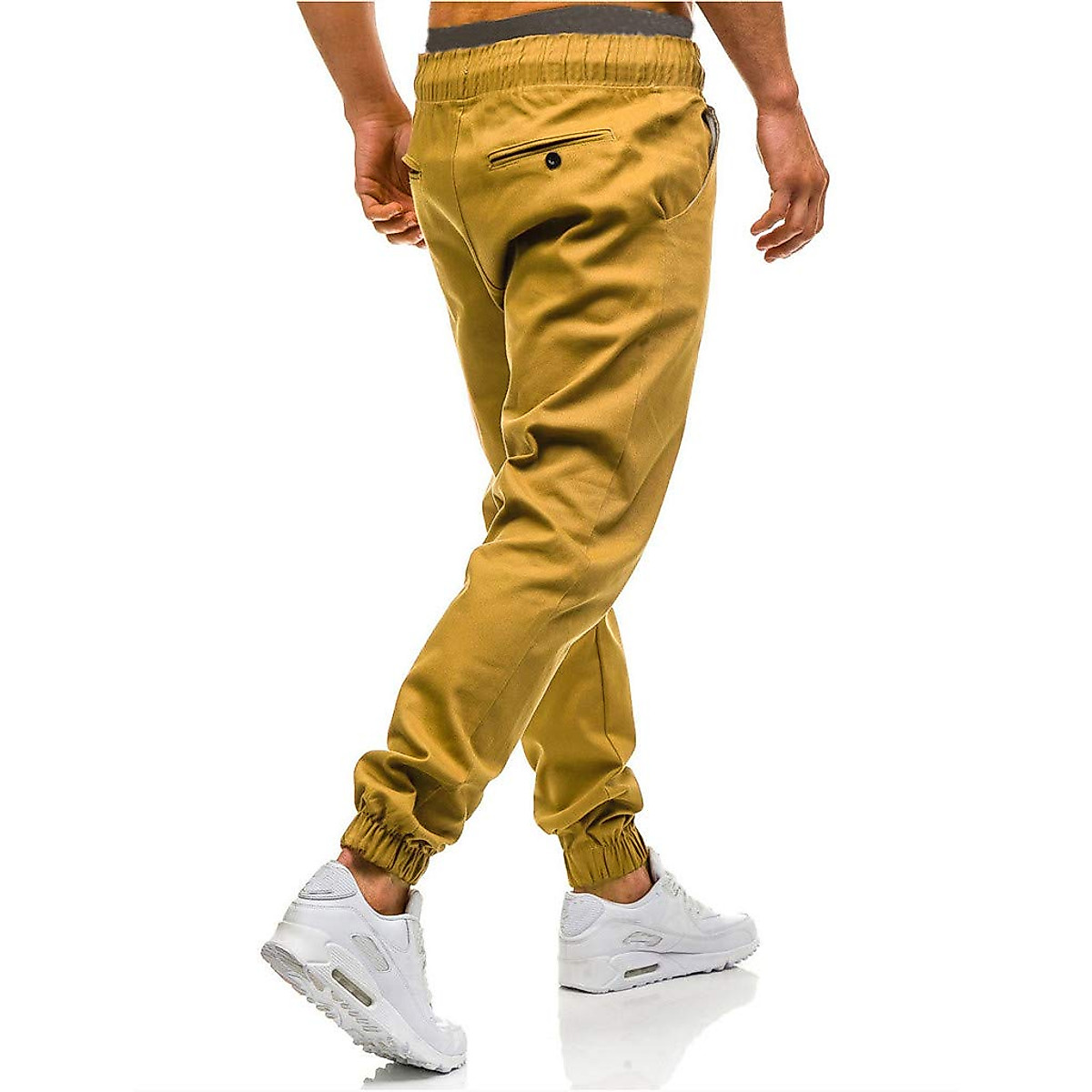 TooTu Jogger Pants Outdoors Joggers Men Letter Print Harem Pants Sweatpants Trousers Sports Wear Drawstring Pocket Pants