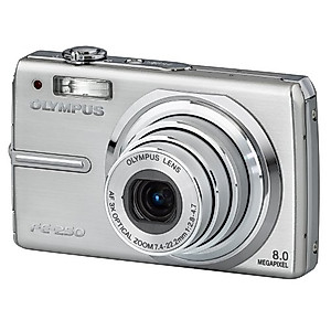 Olympus Stylus FE-250 8.0MP Digital Camera with 3x Optical Zoom