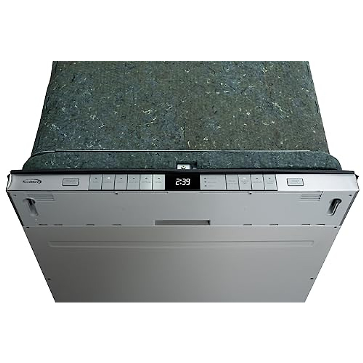 KoolMore KM-DW2445-PR 24 in. Panel Ready 14 Place Settings 45 DB Dishwasher in Stainless-Steel, UL and Energy Star Certified