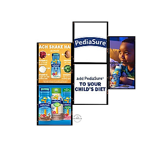 PediaSure Immune Support Kids Protein Shake Grow & Gain Vanilla Flavors, 8 Fl Oz 8 Pack, by Drinkolin