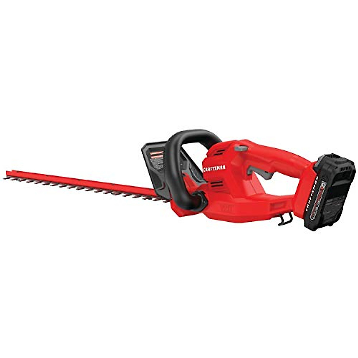 CRAFTSMAN V20 Cordless Hedge Trimmer, 20 inch, Battery and Charger Included (CMCHT810C1)
