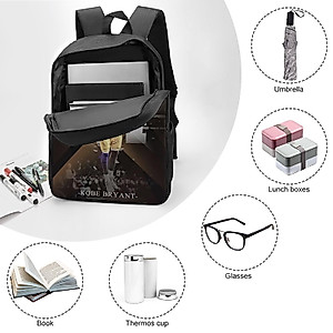 Dhucqze Backpack Set Durable Backpack with Insulated Lunch Box Pencil Case Lightweight Bookbag Travel Bag Casual Daypack