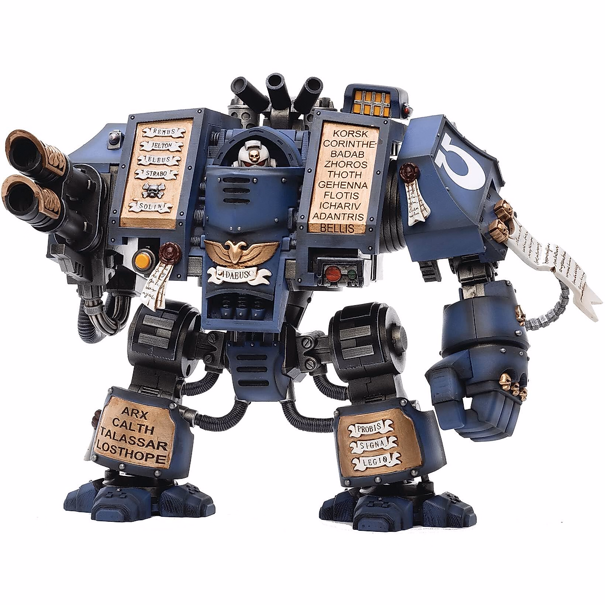 HUAXI DARK SOURCE(HAINAN)TECH Joy Toy Warhammer ULTMARINES VENERABLE DREADNOUGHT 1/18 FIG