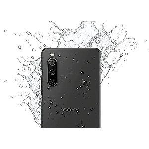 Sony Xperia 10 IV Dual SIM 128GB ROM + 6GB RAM (GSM only | No CDMA) Factory Unlocked 5G Smartphone (Black) - International Version