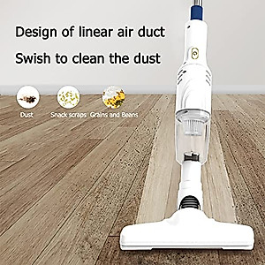 30 Mins Long Runtime Handheld Cordless Stick Household Vacuum - Portable USB Charging Strong Suction Powerful Lightweight Cordless Vacuum Cleaner for Home Carpet Hardwood Floor Pet