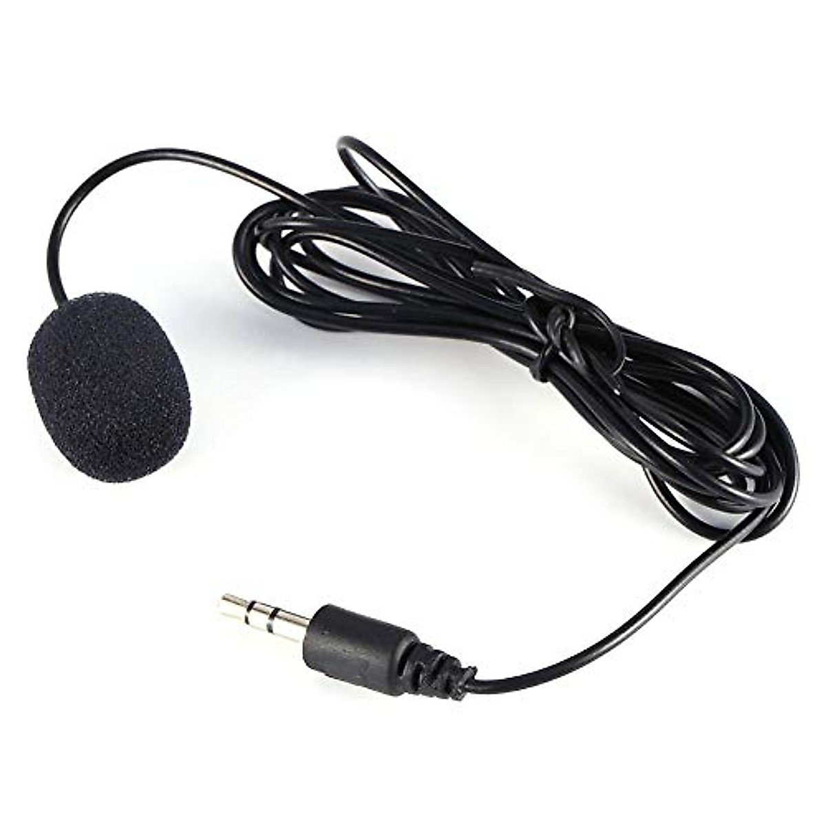 Pomya External Microphone Clip On Mic with Adapter Cable, Camera Microphone for Action Cameras Compatible with for GOPRO Hero4 3/3+