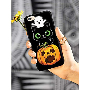 Inspired Cases - 3D Textured Galaxy Note 10 Plus Case - Rubber Bumper Cover - Protective Phone Case for Samsung Galaxy Note 10 Plus - Cute Halloween Trio - Black