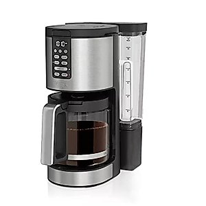 Ninja DCM201 14 Cup XL Coffee Maker PRO, 2 Brew Styles Classic & Rich, 4 Programs Small Batch, Delay Brew, Freshness Timer & Keep Warm, No Permanent Filter or Scoop Included*, Stainless (Renewed)