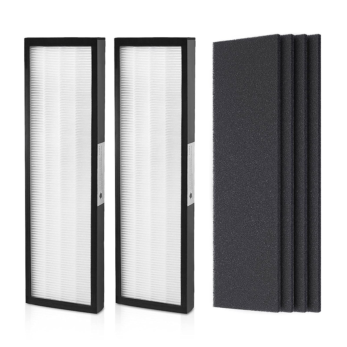 Housmile Replacement HEPA Filter B Compatible with G-guardian Models AC4825 AC4825E AC4825DLX AC4850PT AC4900CA AC4820 PureGuardian AP2200CA Plus 2 HEPA Filters and 4 Activated Carbon Filters -FLT4825