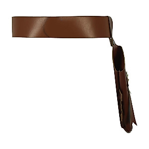 PAINEOMN Woody Belt with Holsters Sheriff Woody Costume Accessory Halloween Cowboy Cosplay Kit Accessories