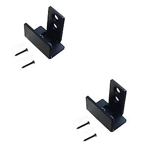jojofuny 2pcs Barn Door Floor Stopper Wall Mount Sliding Door Install Floor Guide for Barn Door